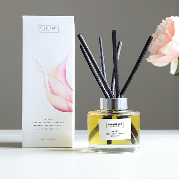 Happy Aromatherapy Diffuser | Wildheart Organics Retail